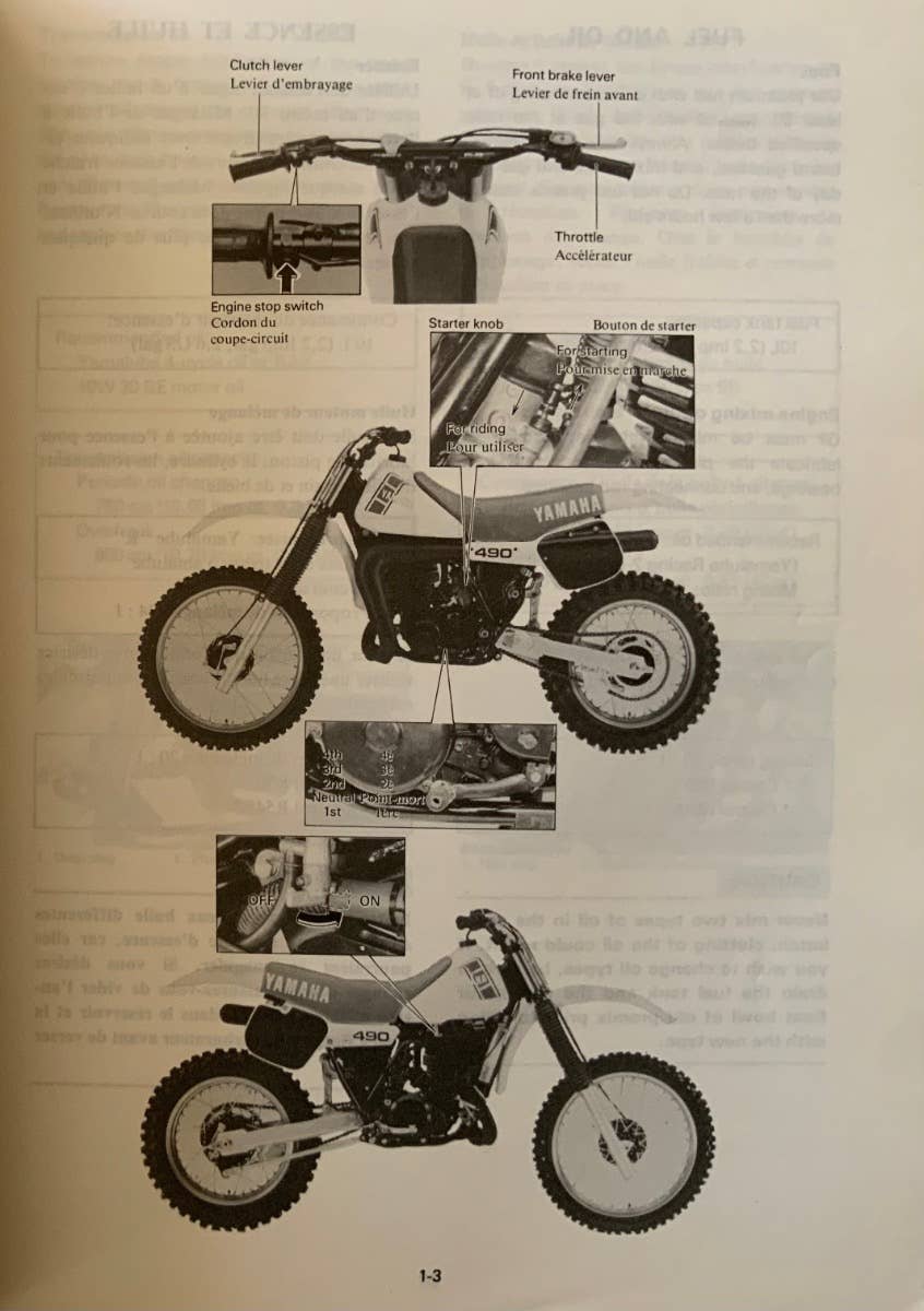 Yamaha YZ 490 (1982), 300.000 Kč - TipMoto.com