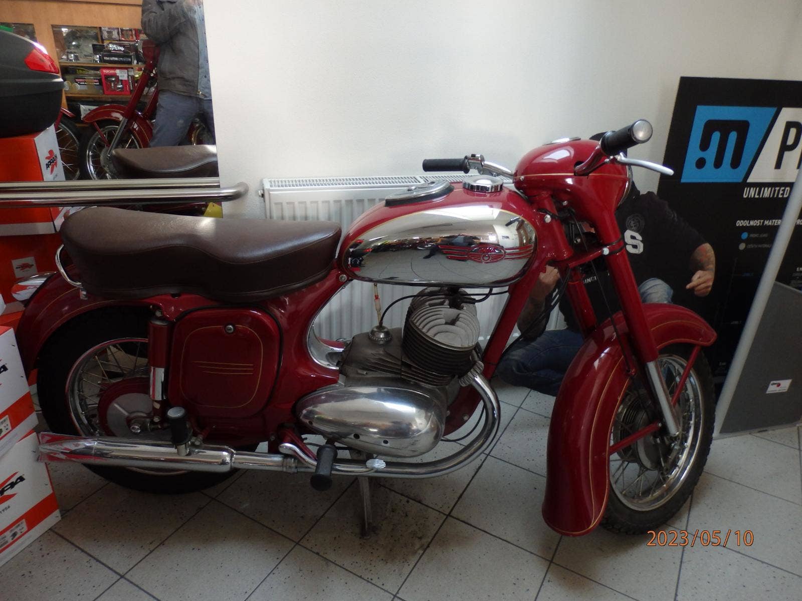Jawa 350/354 Kývačka (1958), 125.000 Kč - TipMoto.com