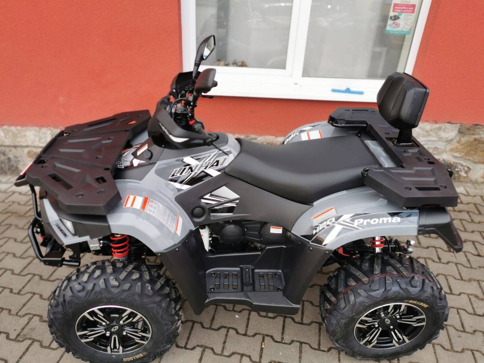 Linhai 420 Promax 4x4 Šedá, SKLADEM (NOVÁ, 2024), 104.990 Kč - TipMoto.com
