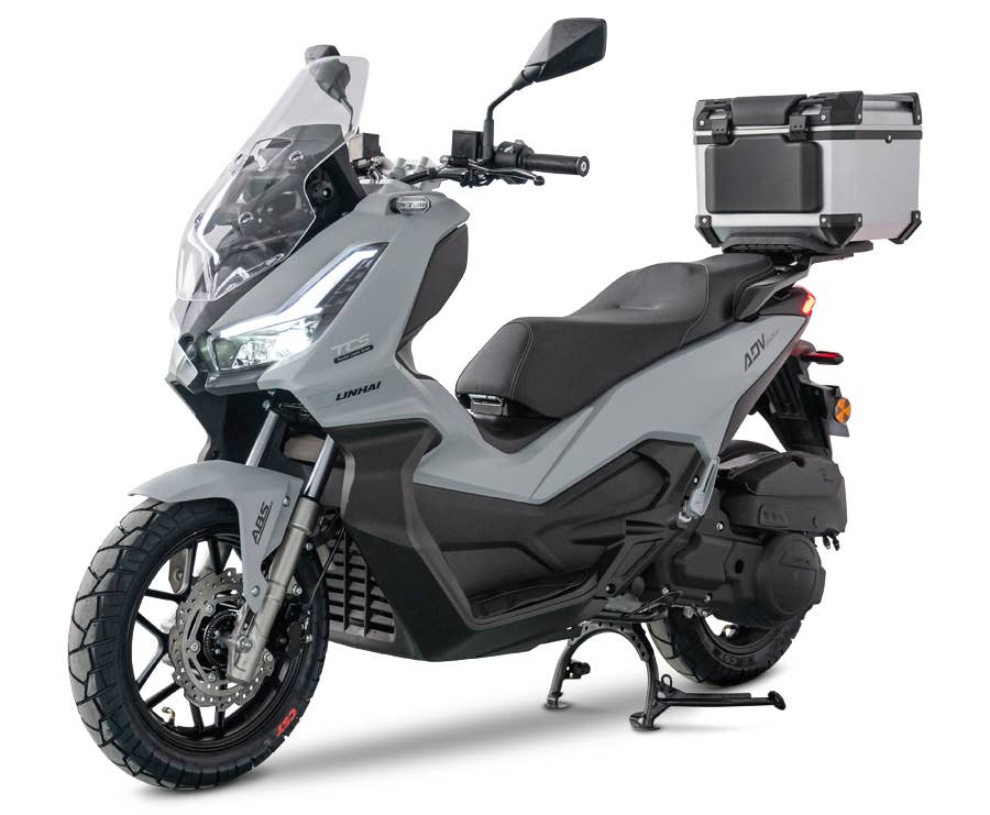 Linhai SCOOTER BUCK 125 ADV E5+ (NOVÁ, 2025), 74.990 Kč - TipMoto.com