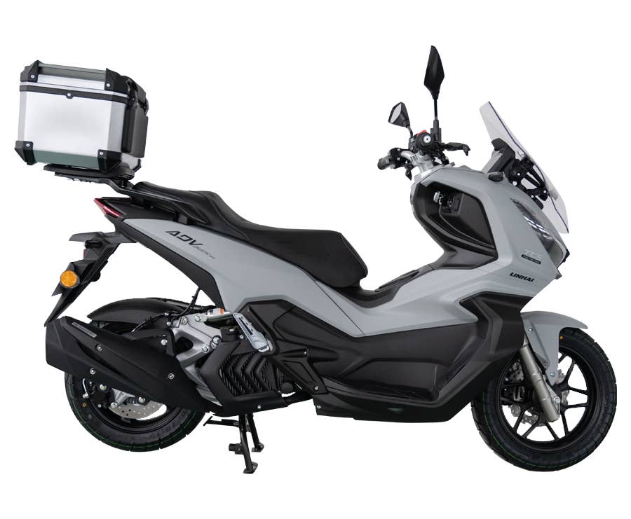 Linhai SCOOTER BUCK 125 ADV E5+ (NOVÁ, 2025), 74.990 Kč - TipMoto.com
