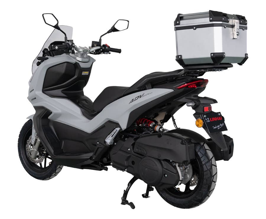Linhai SCOOTER BUCK 125 ADV E5+ (NOVÁ, 2025), 74.990 Kč - TipMoto.com