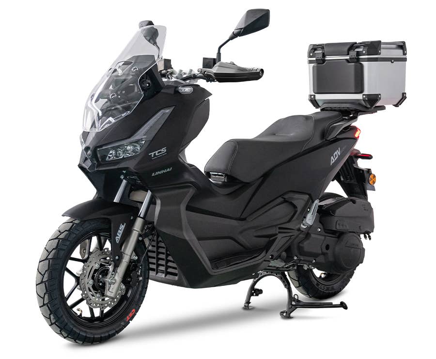 Linhai ADV Buck 125i ABS EURO 5+ CENOVÁ AKCE (NOVÁ, 2025), 69.990 Kč ...
