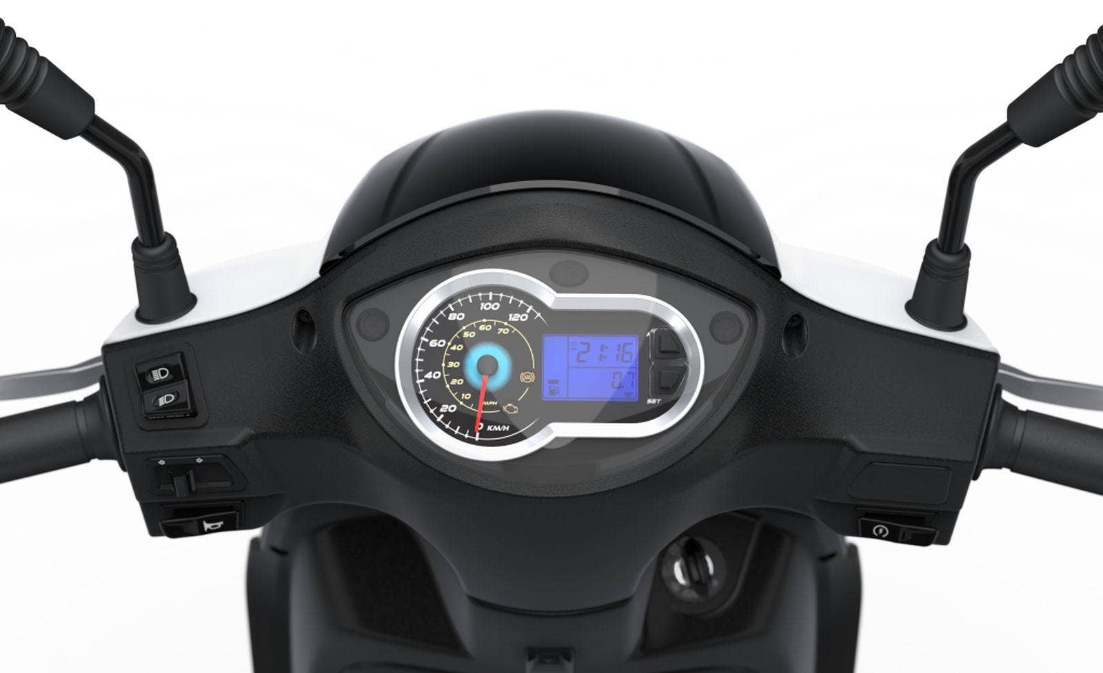 Peugeot Kisbee M 125 ANTARCTICA WHITE Euro 5+ (NOVÁ, 2025), 61.900 Kč ...