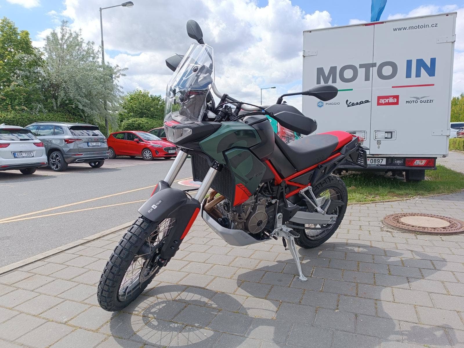 Aprilia Tuareg 660 Tornado Green 2025 E5+ 4 roky záruka (NOVÁ, 2026 ...